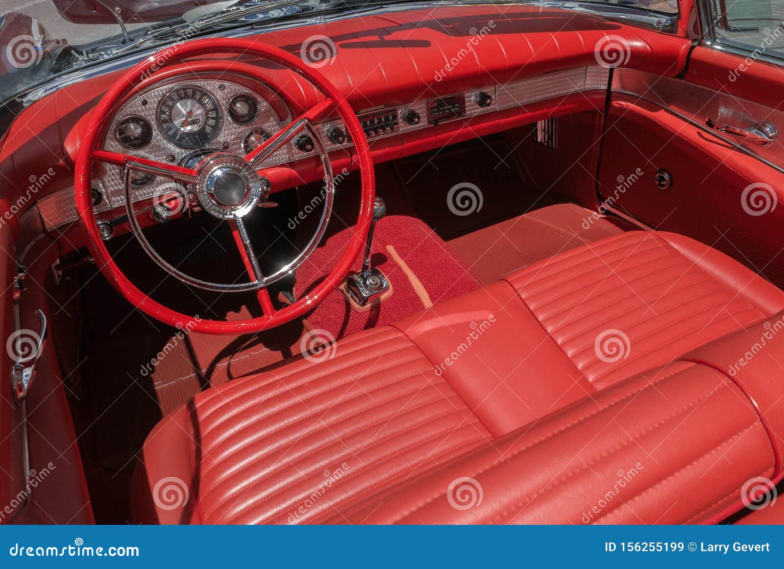Classic, a red convertible editorial stock image. Image of colors ...