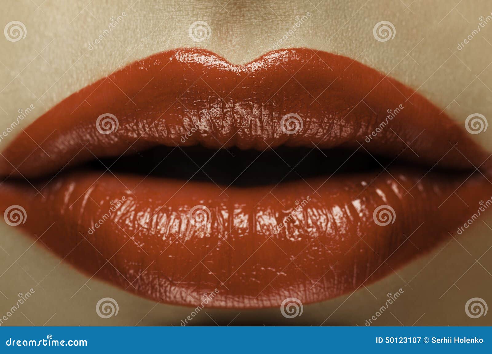 Classic red lips stock image. Image of lipstick, cute - 50123107