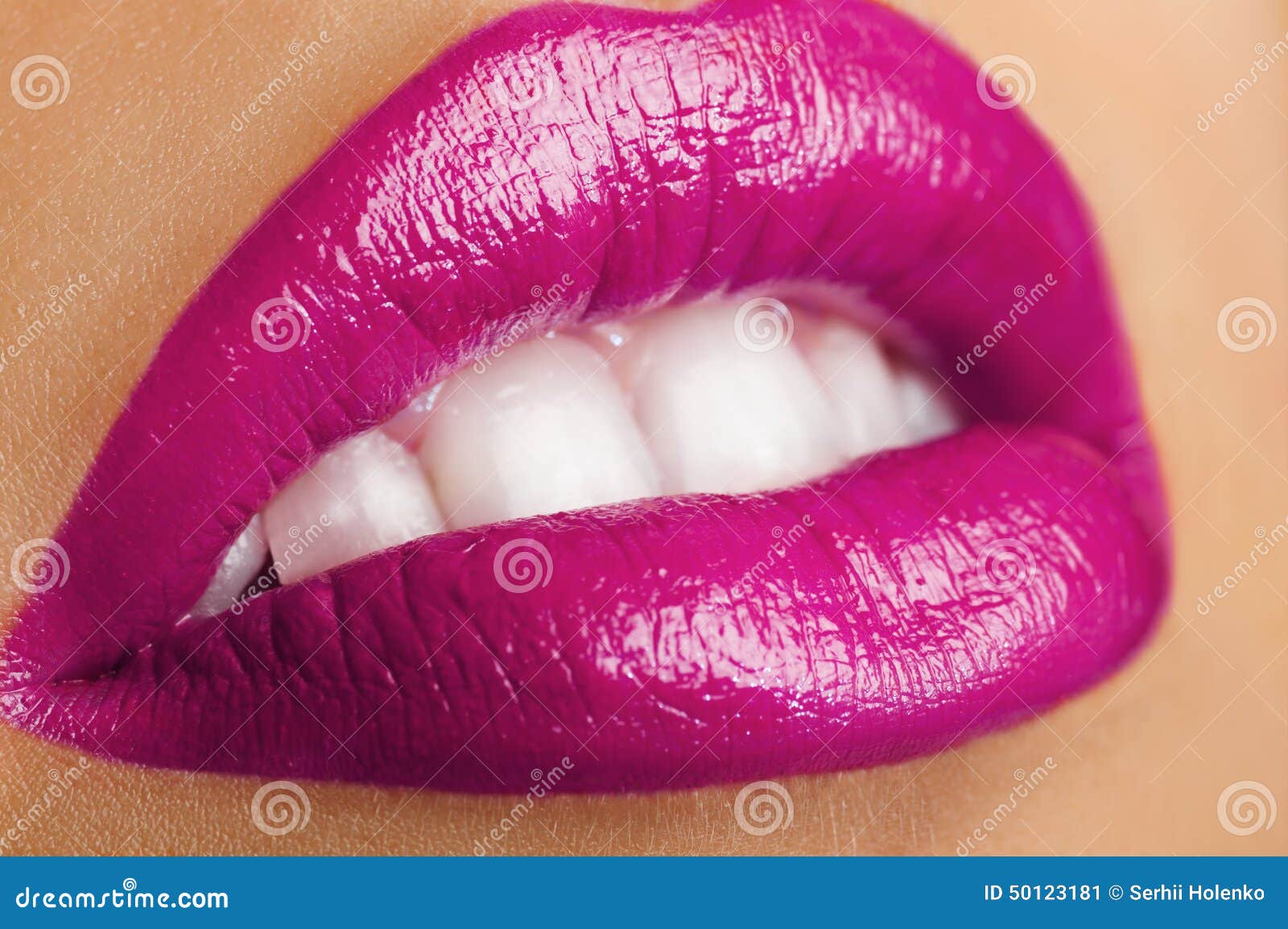 Classic red lips stock image. Image of cosmetics, mouth - 50123181