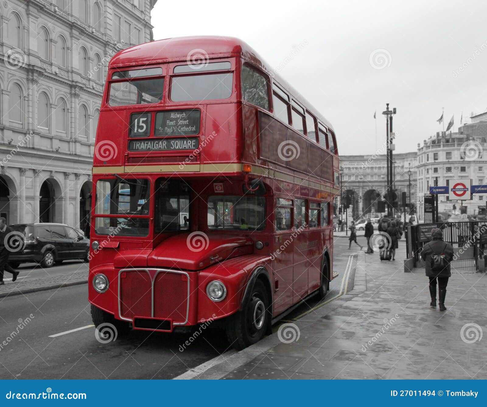Classic Red Routemaster in Lonon Editorial Stock Image - Image of ...