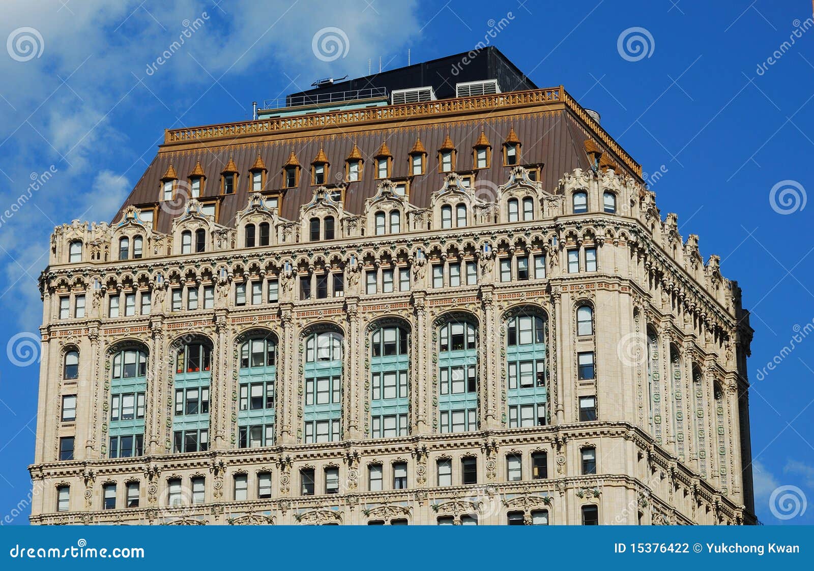 Classic Residential Building in NYC Stock Photo - Image of construction ...
