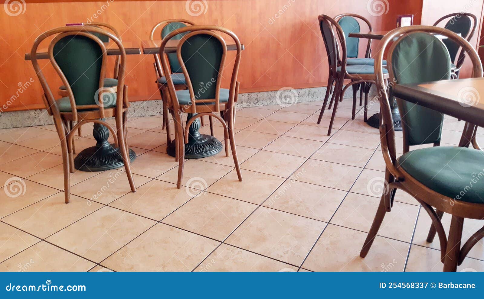 Rustic Restaurant Angle View No People Stock Image - Image of romantic ...