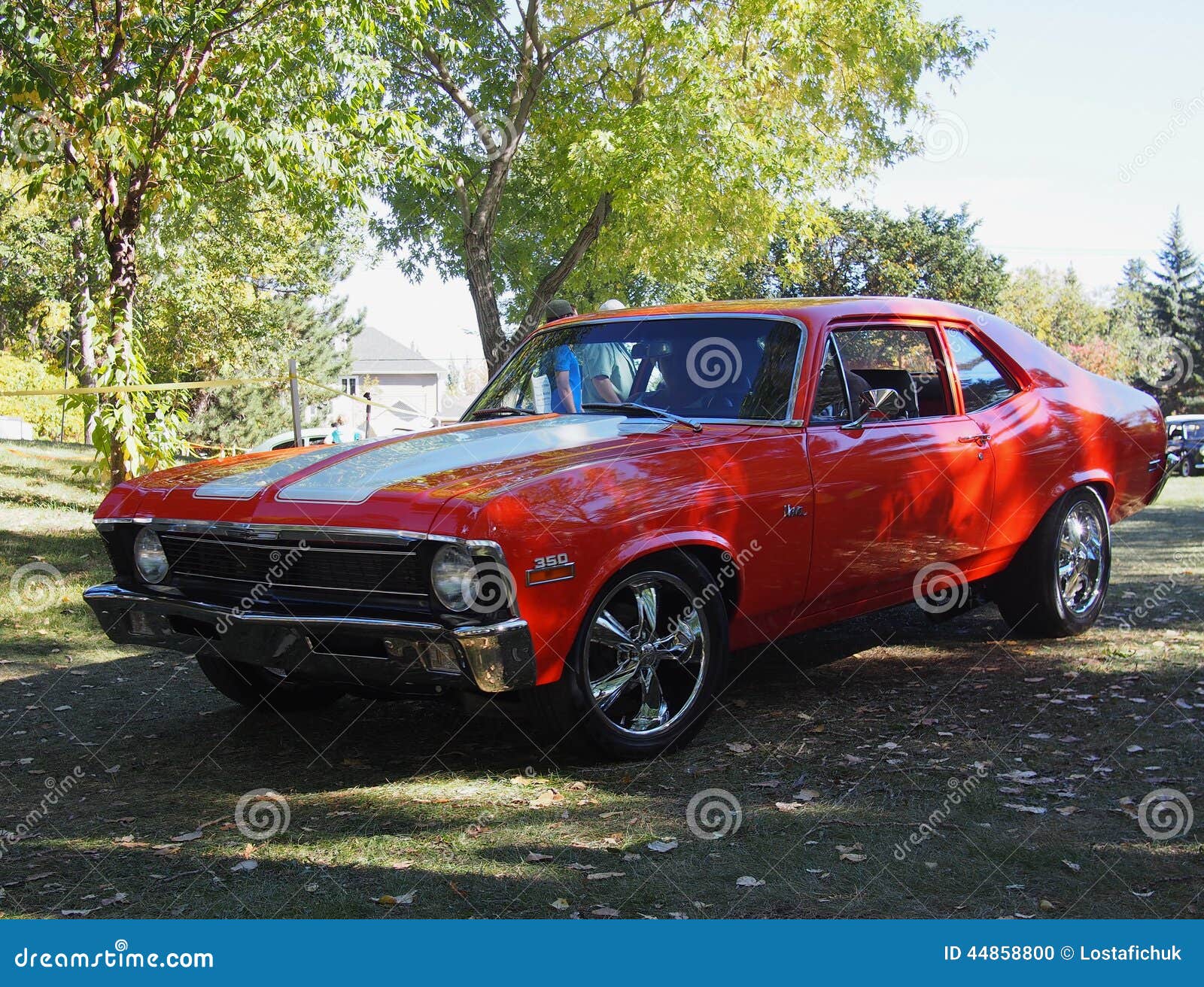 Classic Restored Red Chevrolet Camero Editorial Image - Image of bumper ...
