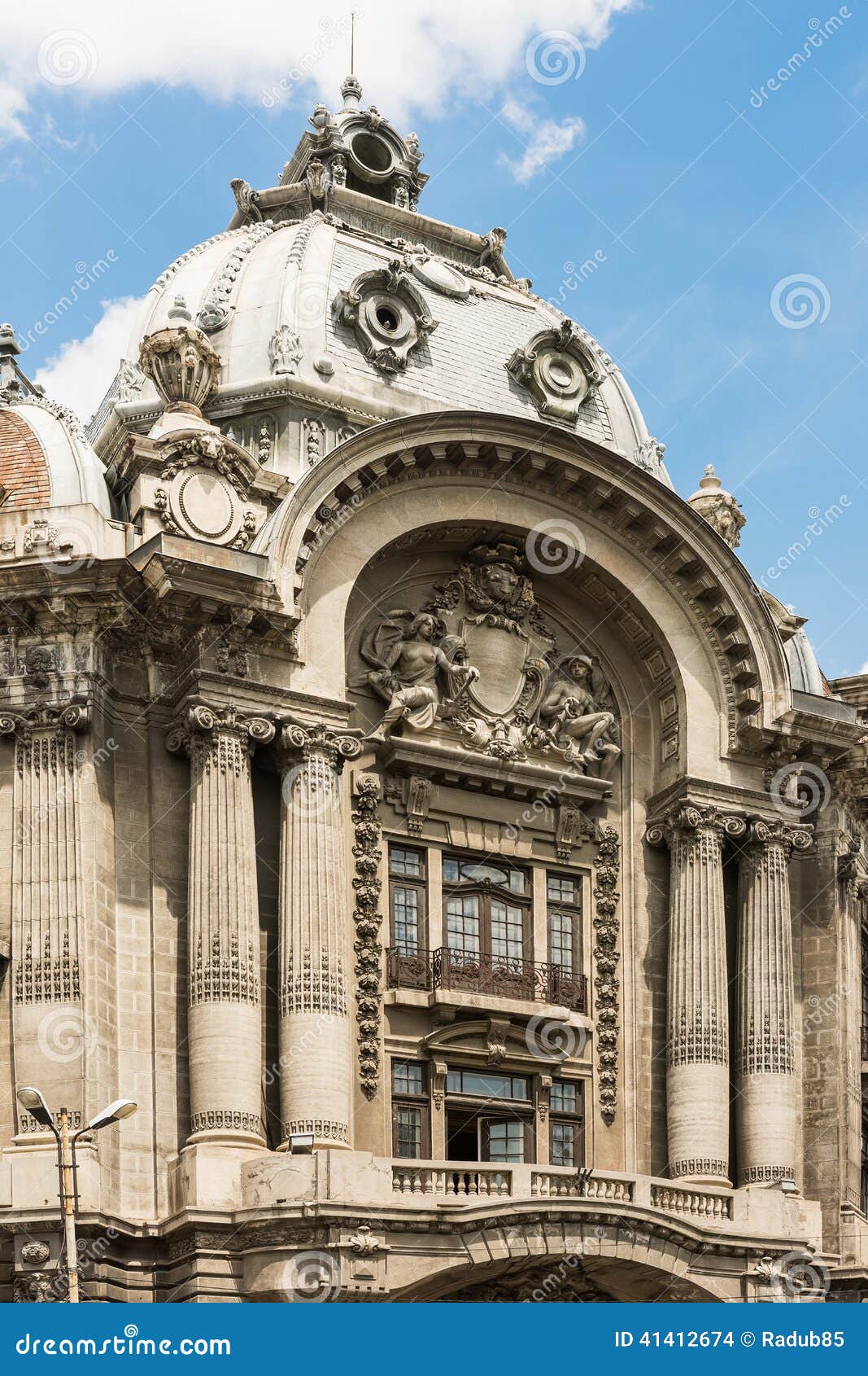 Classic Retro Architecture stock photo. Image of landmark - 41412674