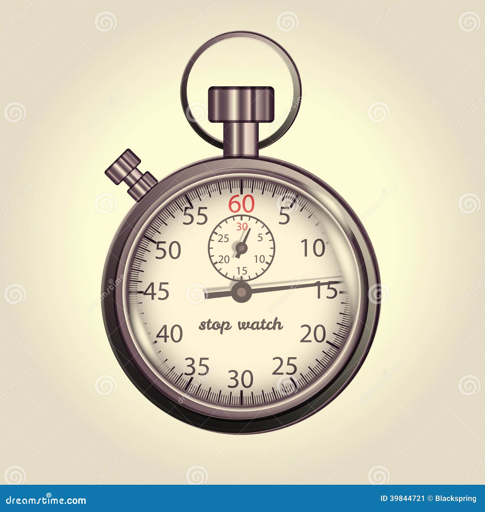 Retro Stopwatch Vector Illustration | CartoonDealer.com #42453392