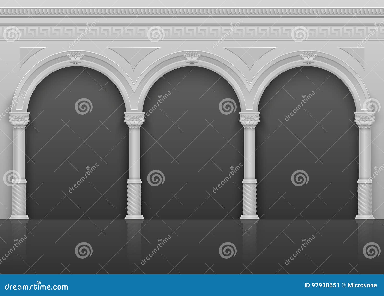 Arches And Columns Stock Photo | CartoonDealer.com #21524982