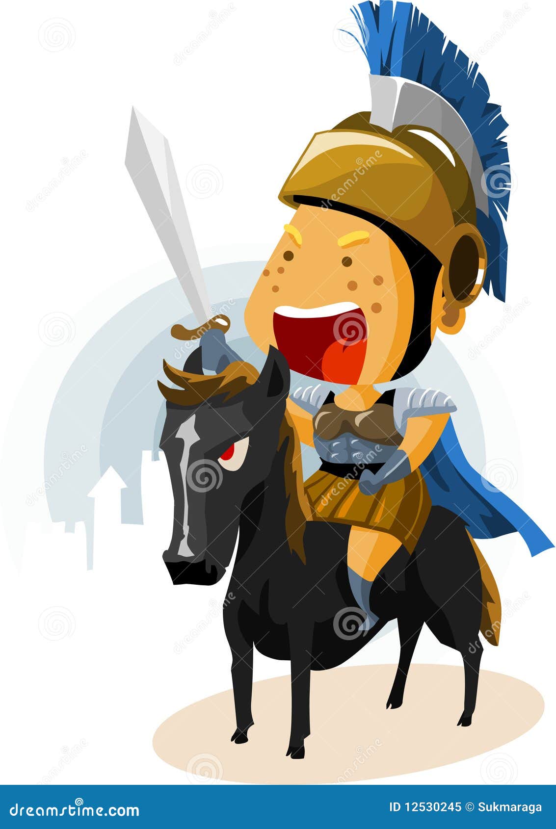 Cavalry Cartoons, Illustrations & Vector Stock Images - 2714 Pictures ...