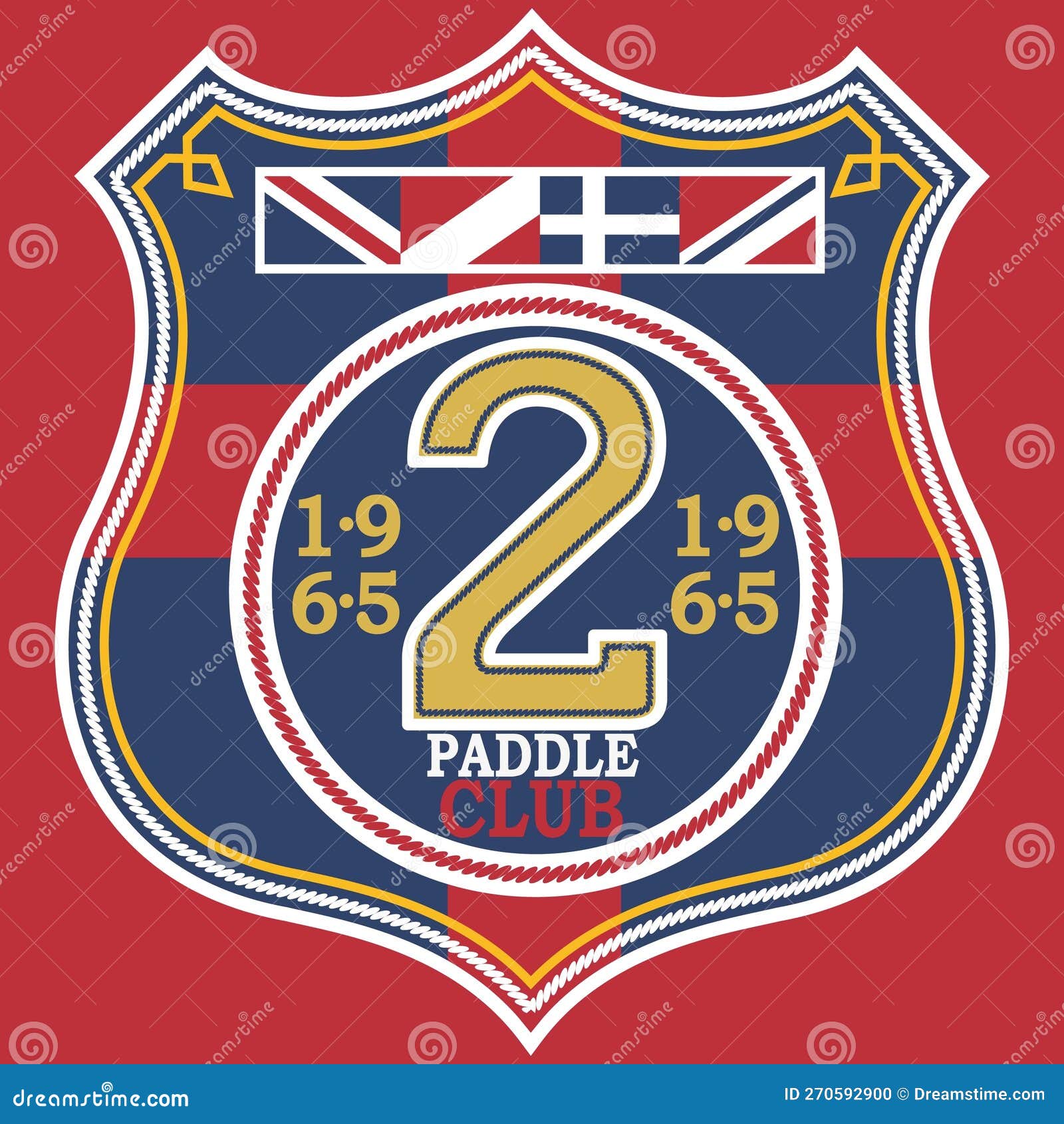 Classic Royal Emblem Heraldic. Embroidery Emblem Template Vector ...