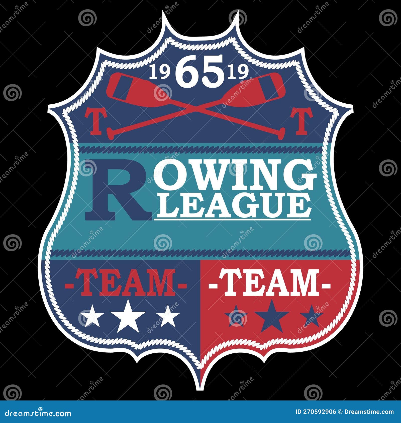 Classic Royal Emblem Heraldic. Embroidery Emblem Template Vector ...