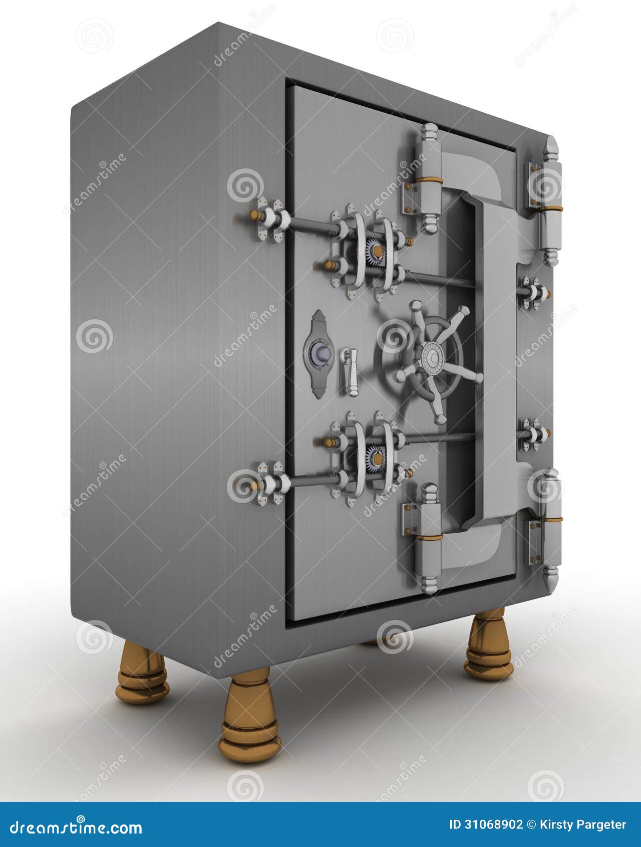 Classic Safe stock illustration. Illustration of security - 31068902