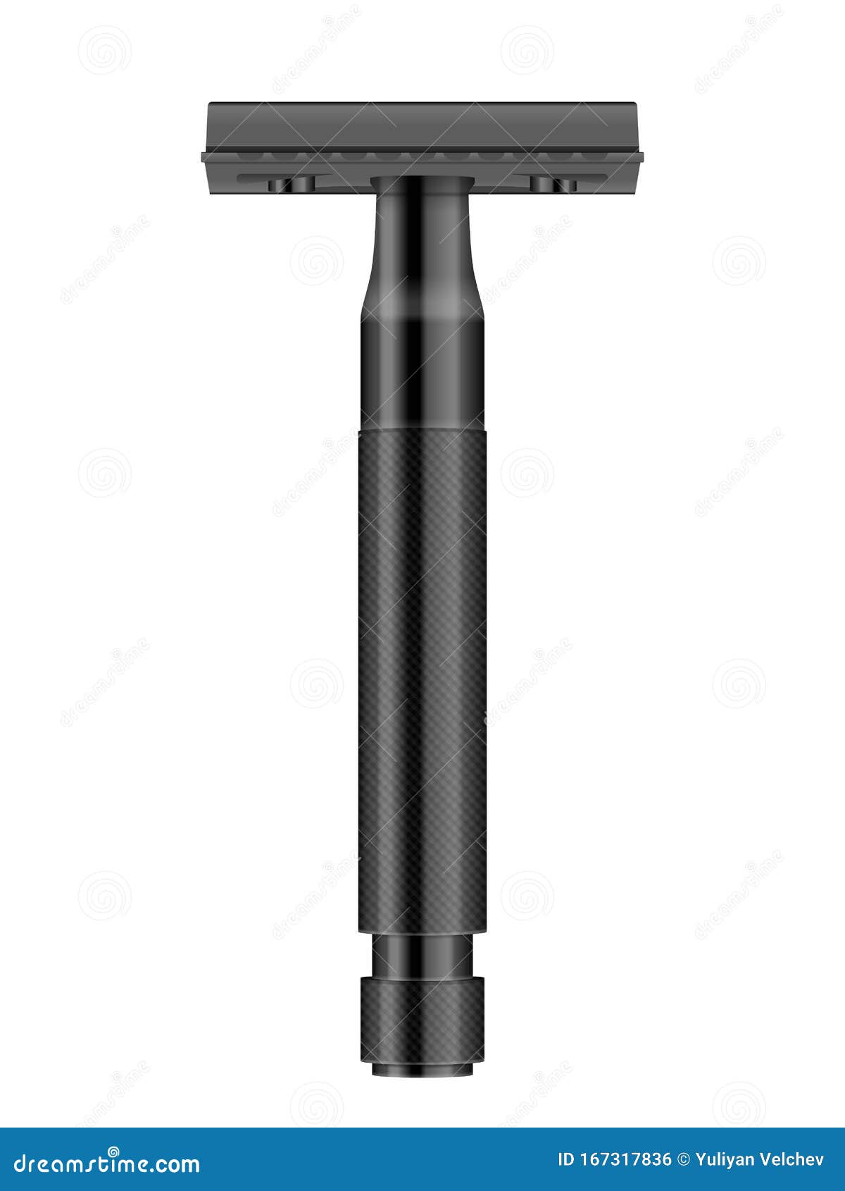 Classic safety razor stock vector. Illustration of shaver - 167317836