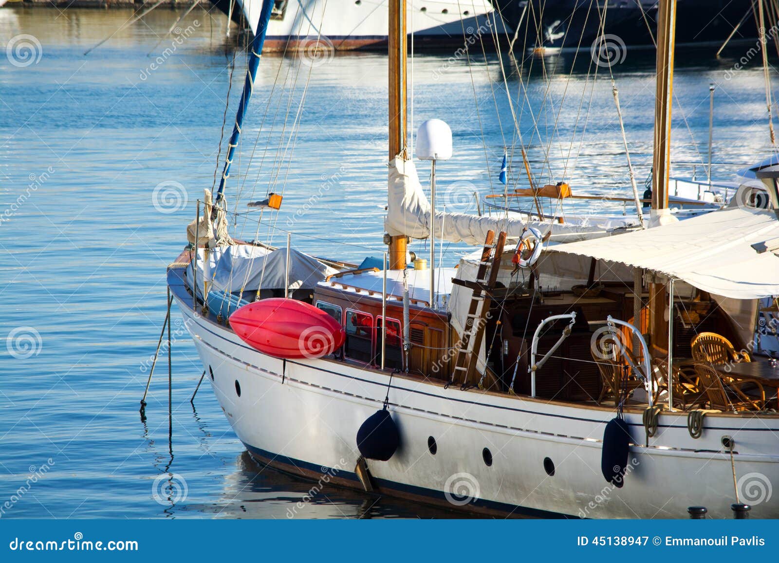 Classic sailing boat stock image. Image of boat, luxury - 45138947