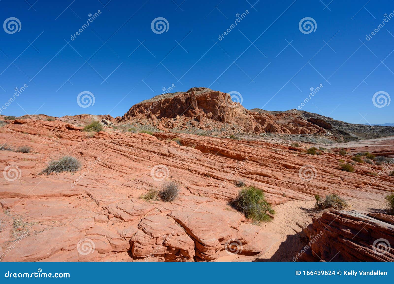 Classic Sandstone Scene in Nevada Stock Photo - Image of scenic, stones ...
