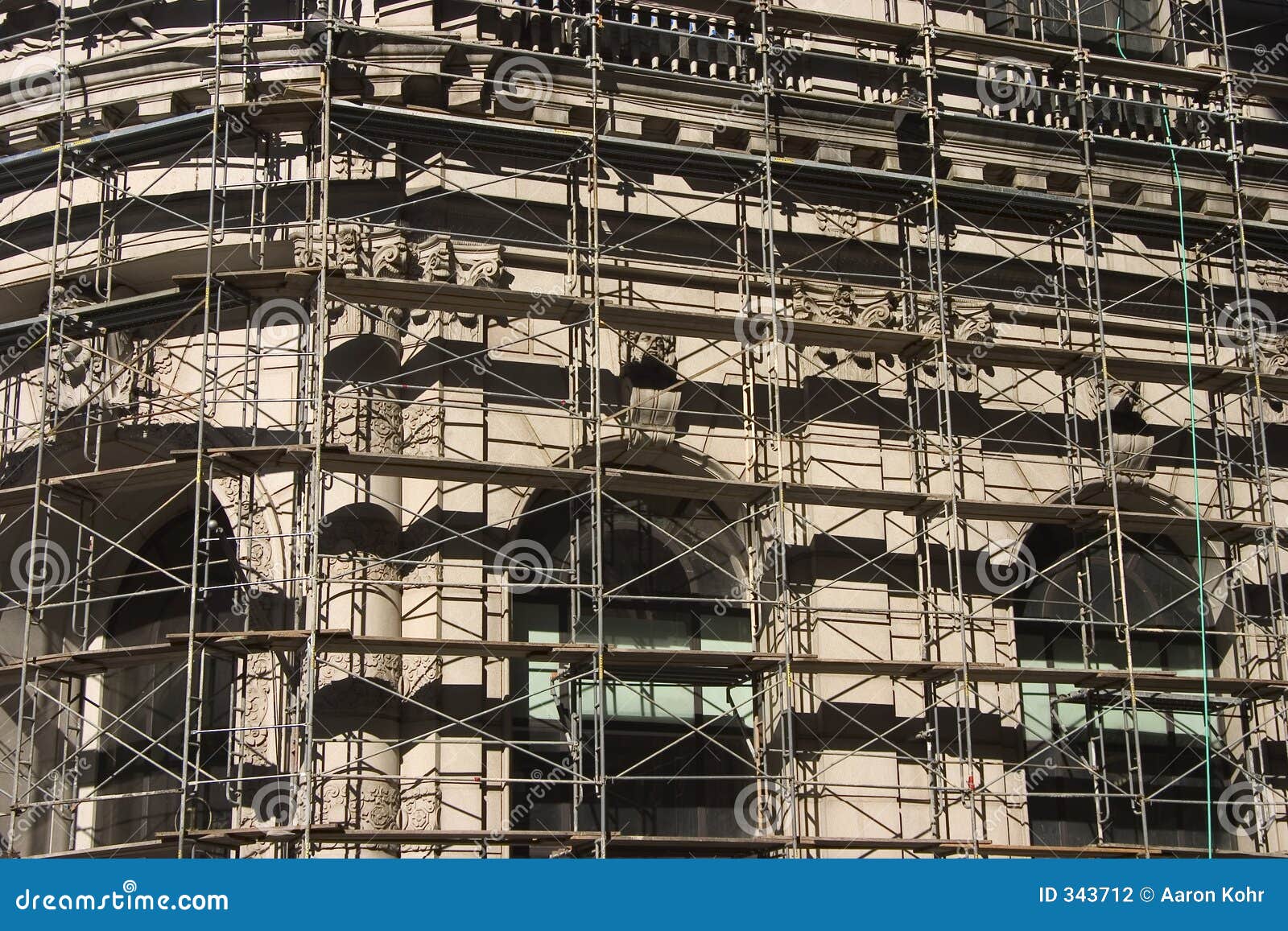 Classic Scaffolding stock photo. Image of build, framework - 343712
