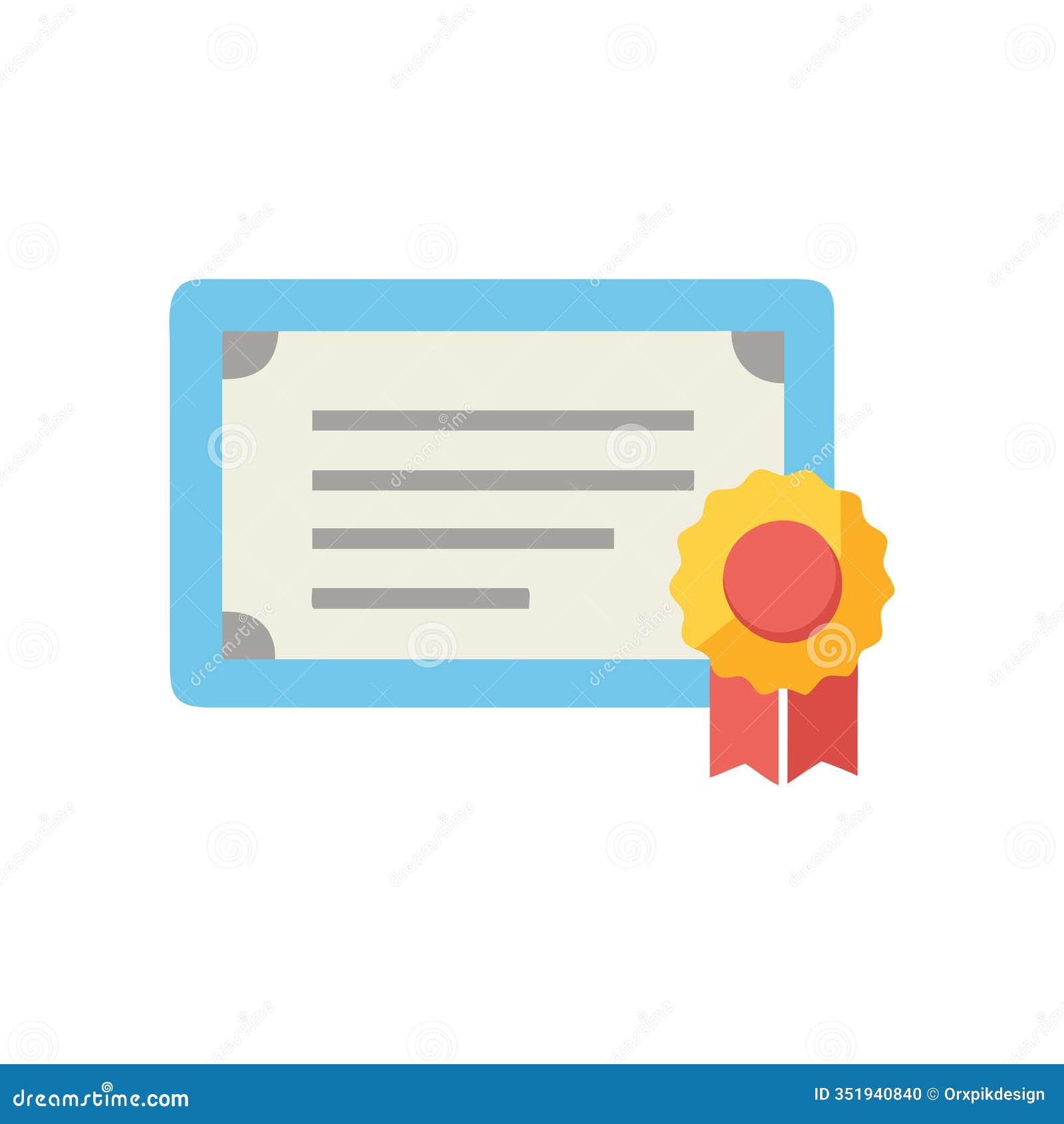 School Certificate Template Clipart. Graduation Educational Achiever ...