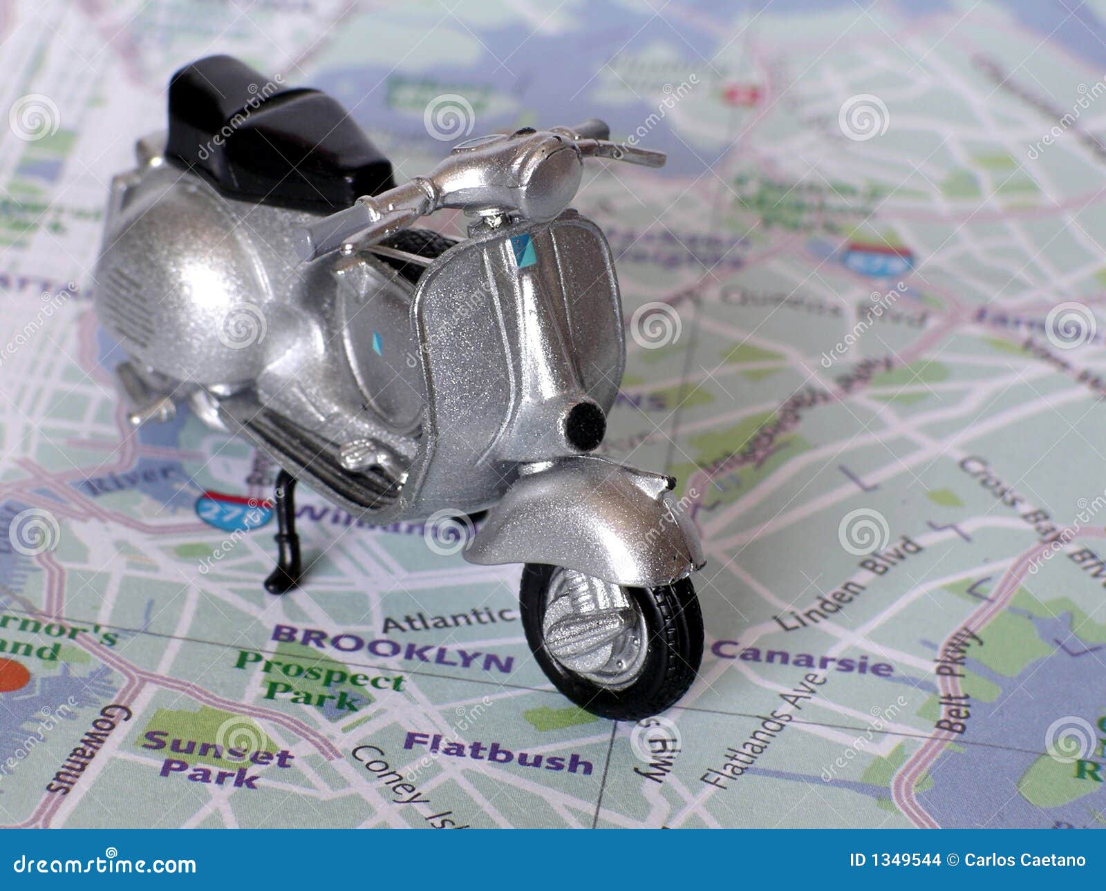 Classic Scooter stock photo. Image of motorcycle, retro - 1349544