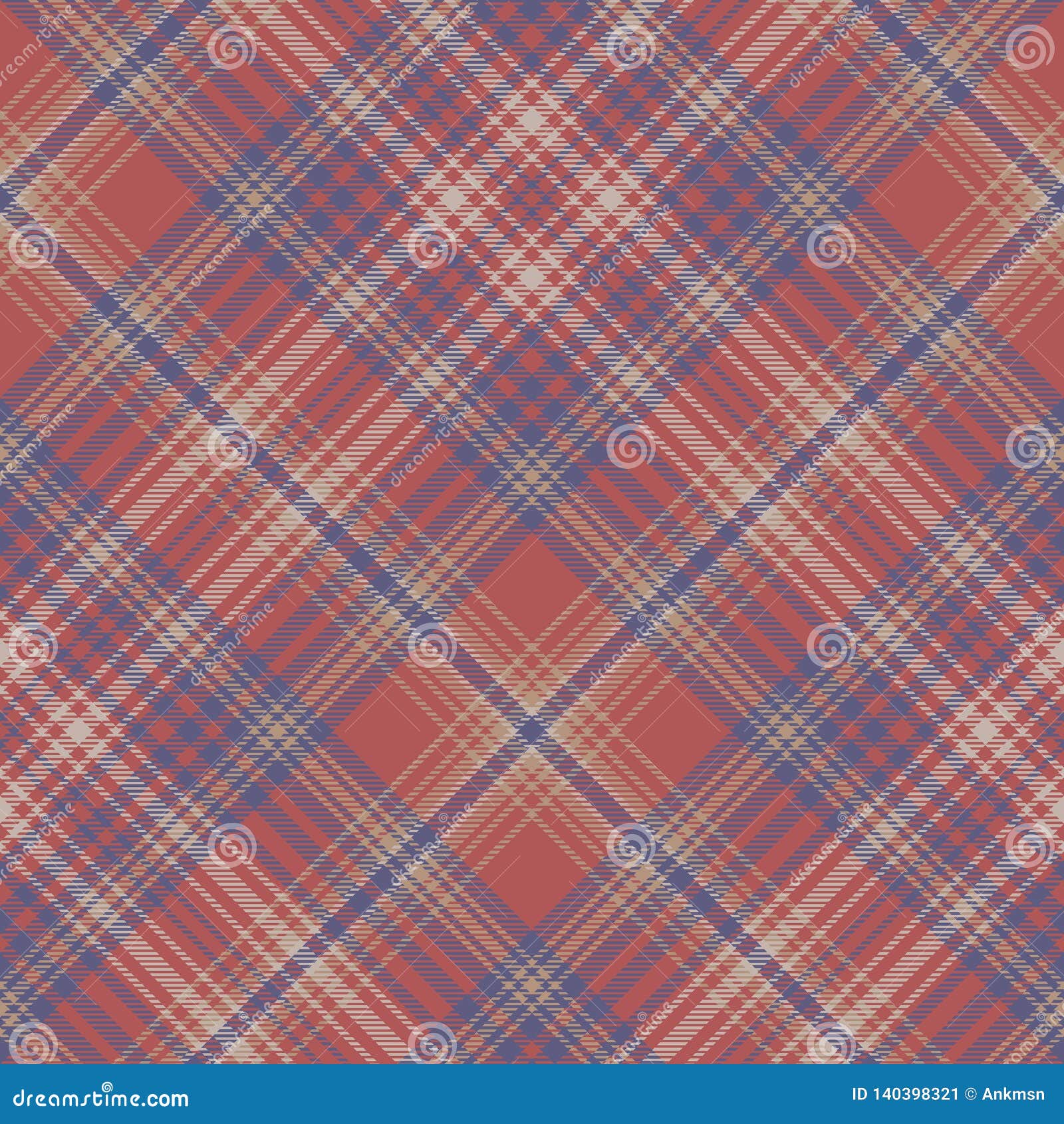 Classic Seamless Pattern Check Fabric Texture Stock Vector ...