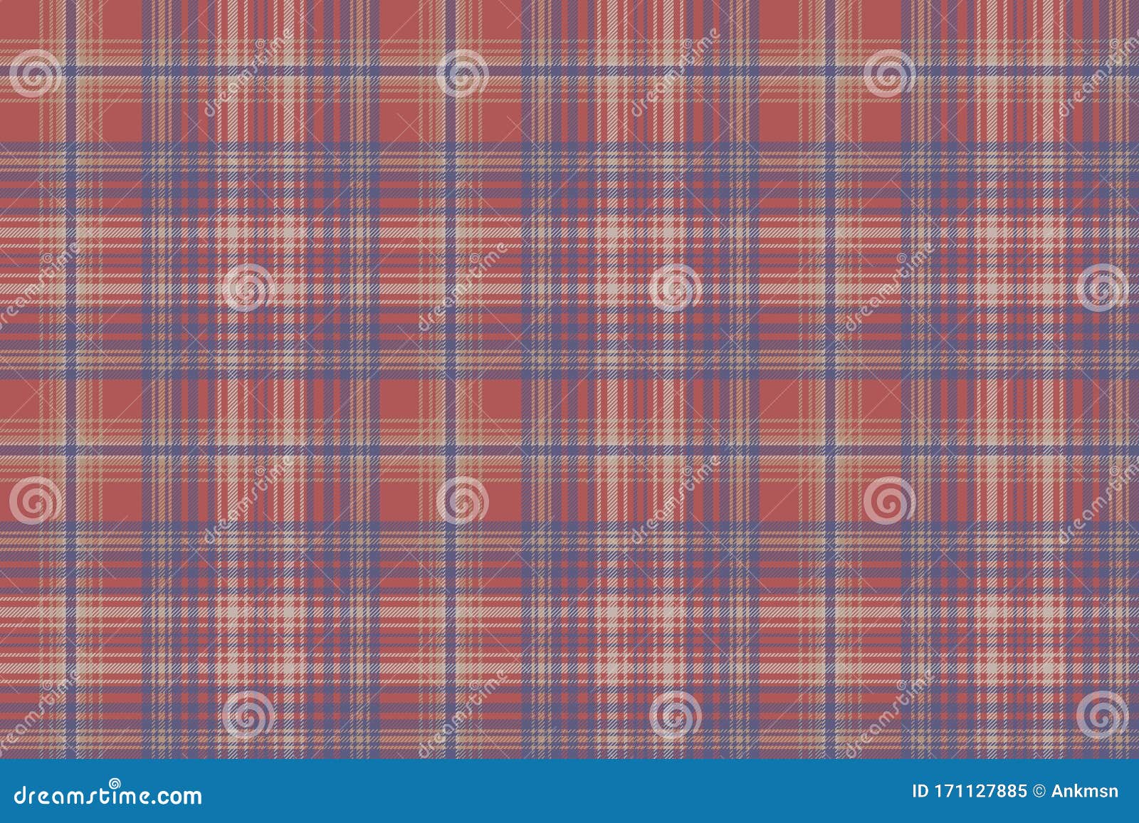 Classic Seamless Pattern Check Fabric Texture Stock Vector ...