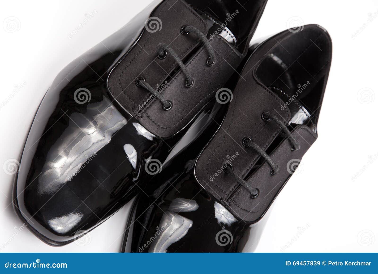 Classic Shiny Black Men S Shoes Stock Image - Image of business ...