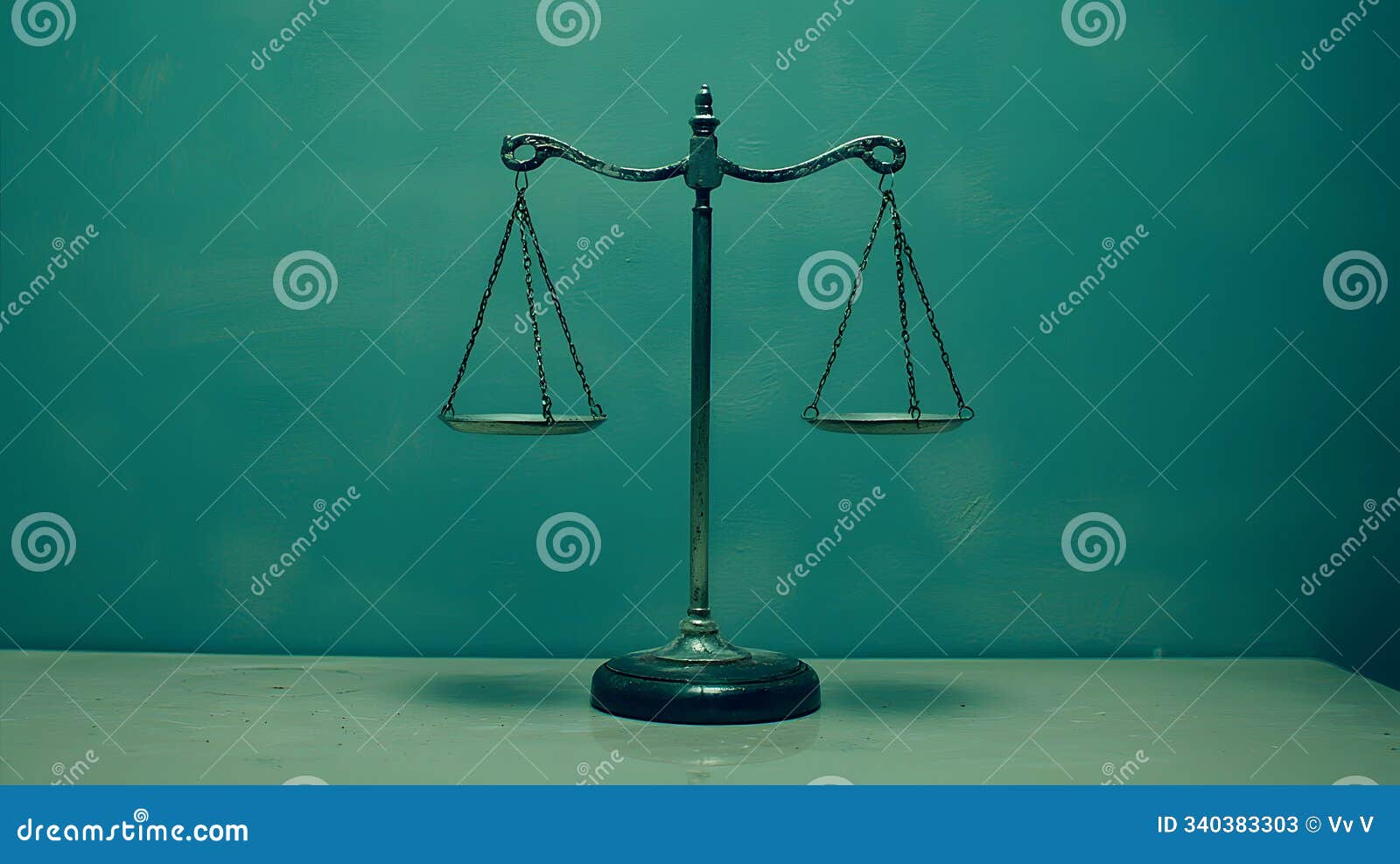 Silver Balance Scale Or Beam Balance On White Background. Laboratory ...