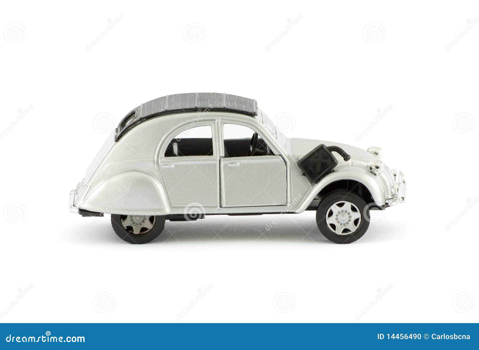Classic silver toy car stock photo. Image of game, white - 14456490
