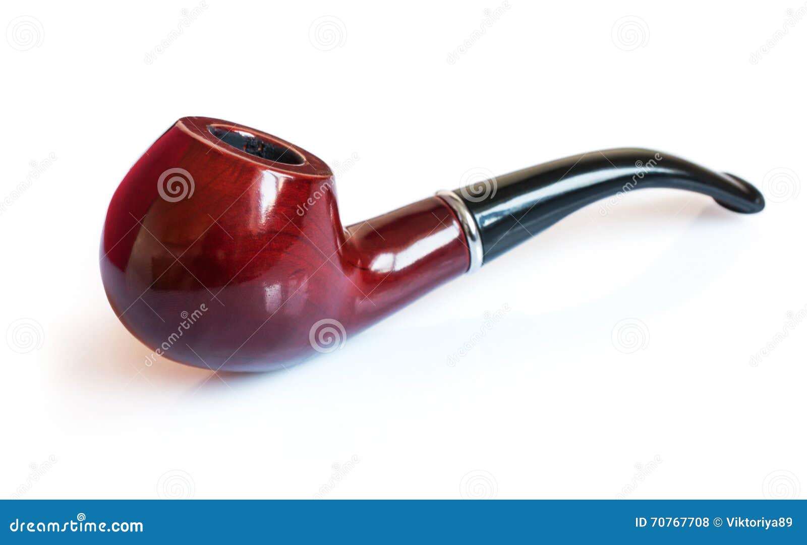 Classic smoking pipe stock photo. Image of luxury, holmes - 70767708