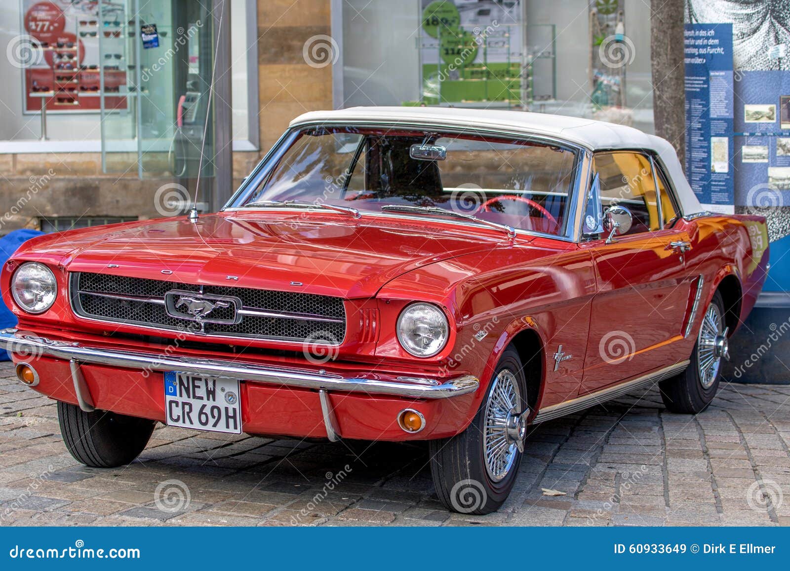 Classic Sporty Convertible of the 60 S. Editorial Stock Image - Image ...