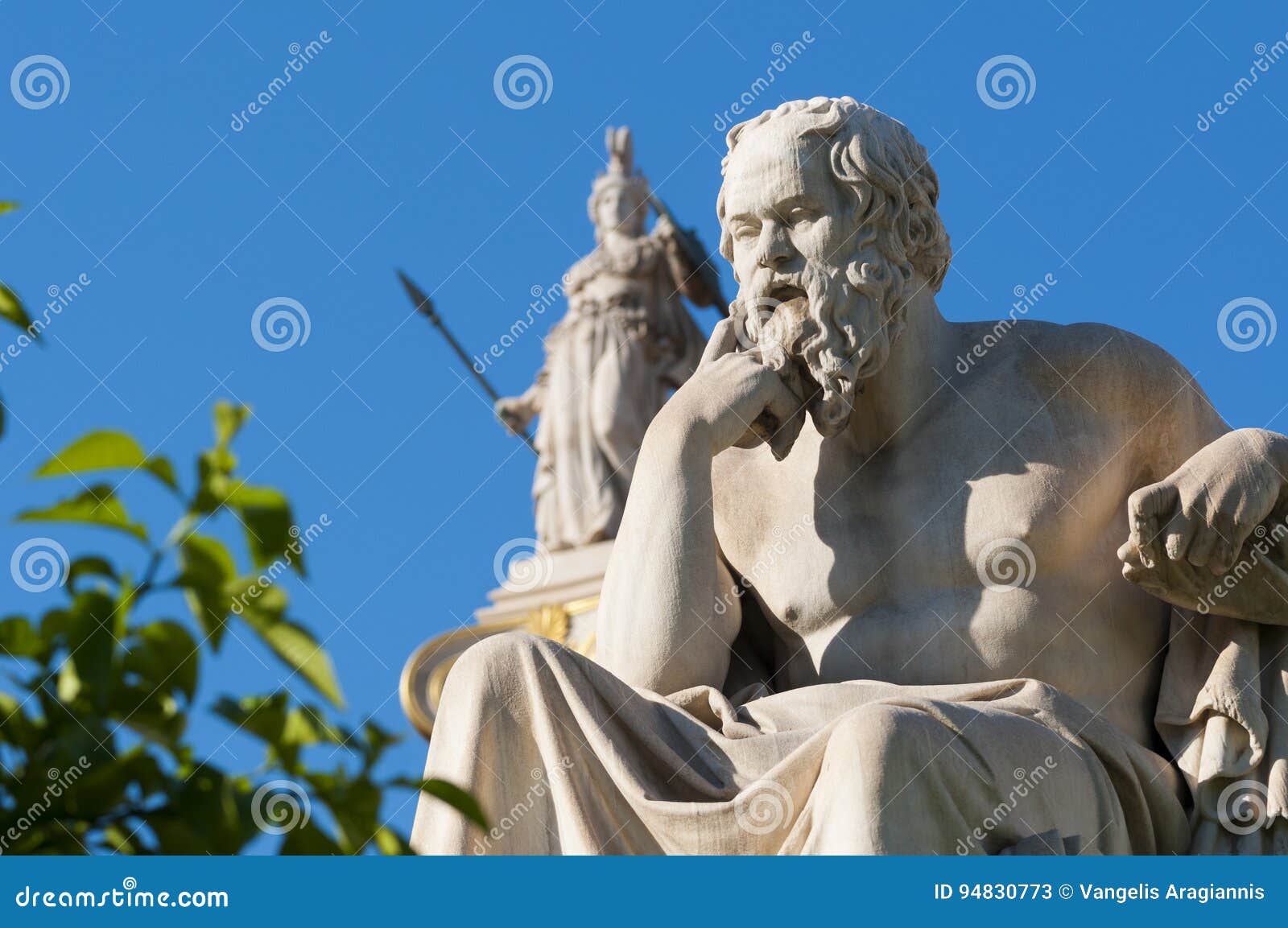 Classic statue Socrates stock image. Image of historic - 94830773