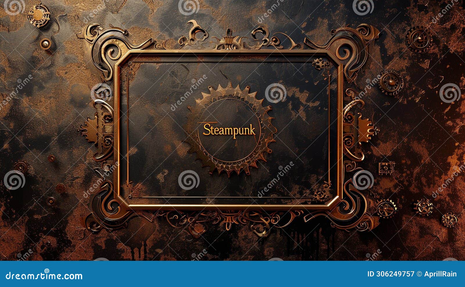Classic Steampunk Background. Stock Image - Image of fabric, steampunk ...