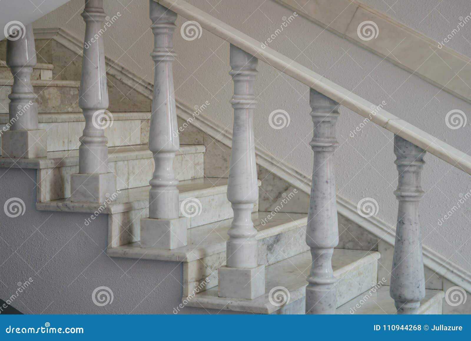 Classic Stone Balustrade with Column. Stone Railings Stock Photo ...