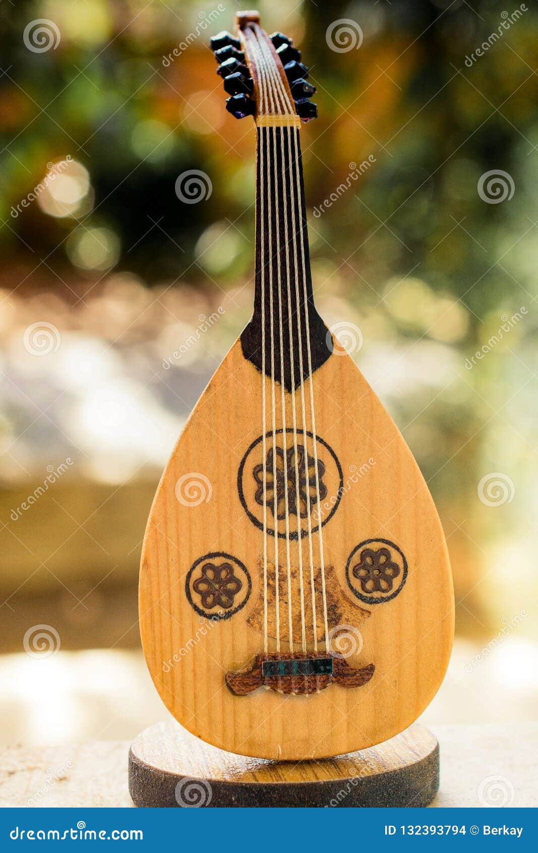 Classic Stringed Musical Instrument Ud Stock Photo - Image of craft ...