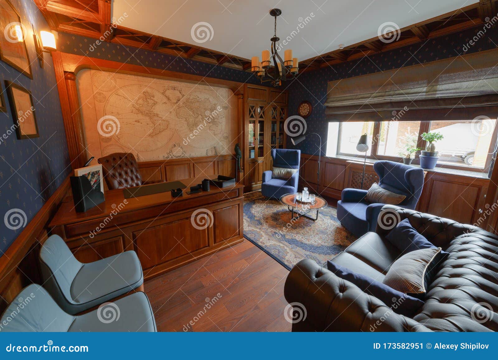 A Classic Study Room In Hemingways Cuban Home Editorial Photo ...