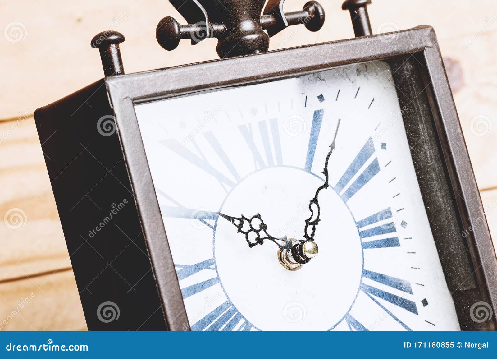 Classic style clock stock image. Image of moment, minute - 171180855