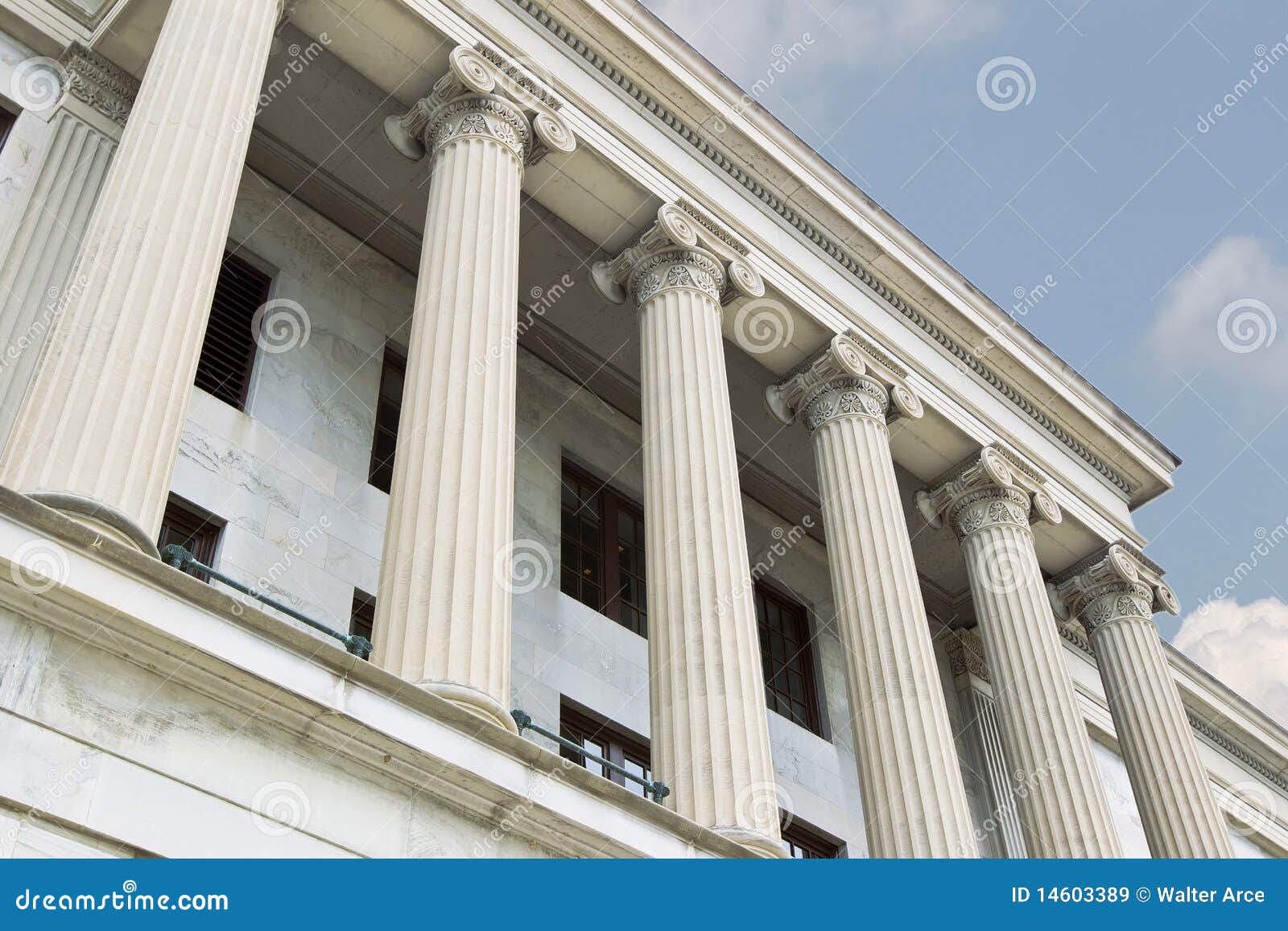 Classic Style Columns stock image. Image of column, facade - 14603389