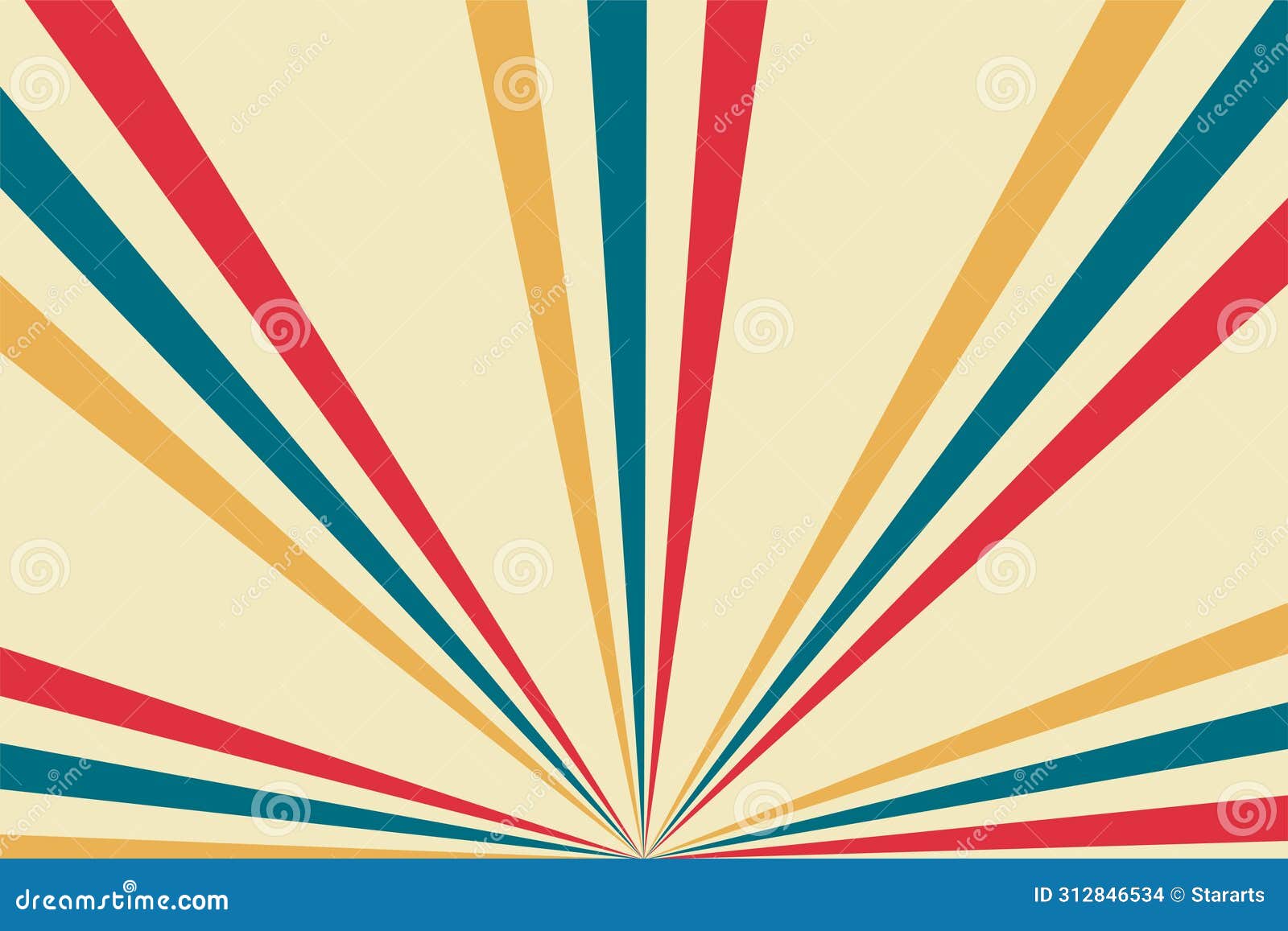 Classic Style Sunbeam Explosion Modern Background Design Stock Vector ...