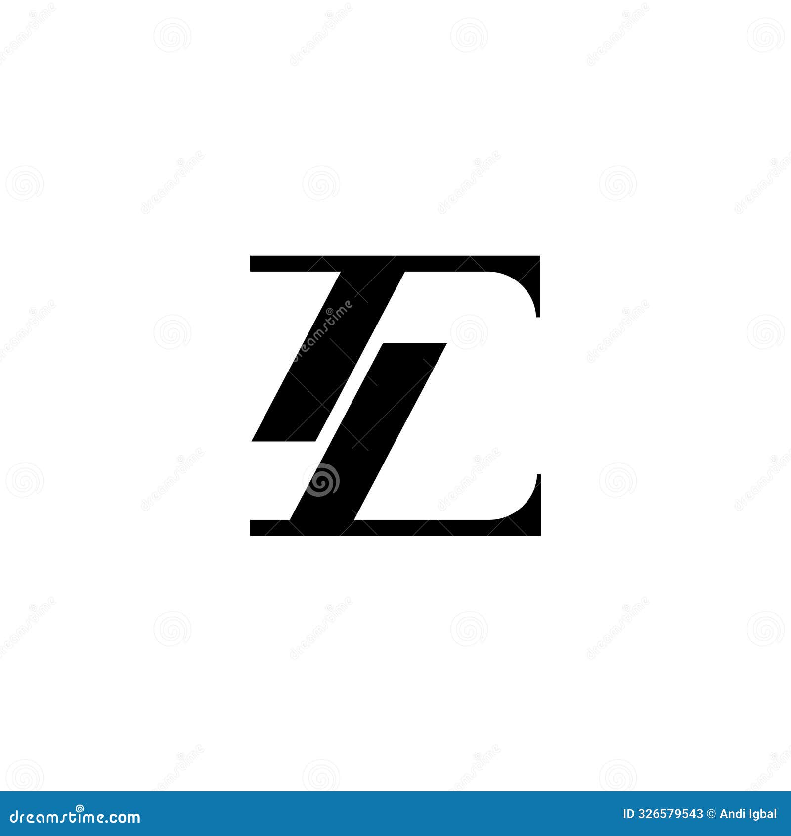 Classic T, L, E Initial Attorney Mark Logo Design Stock Illustration ...