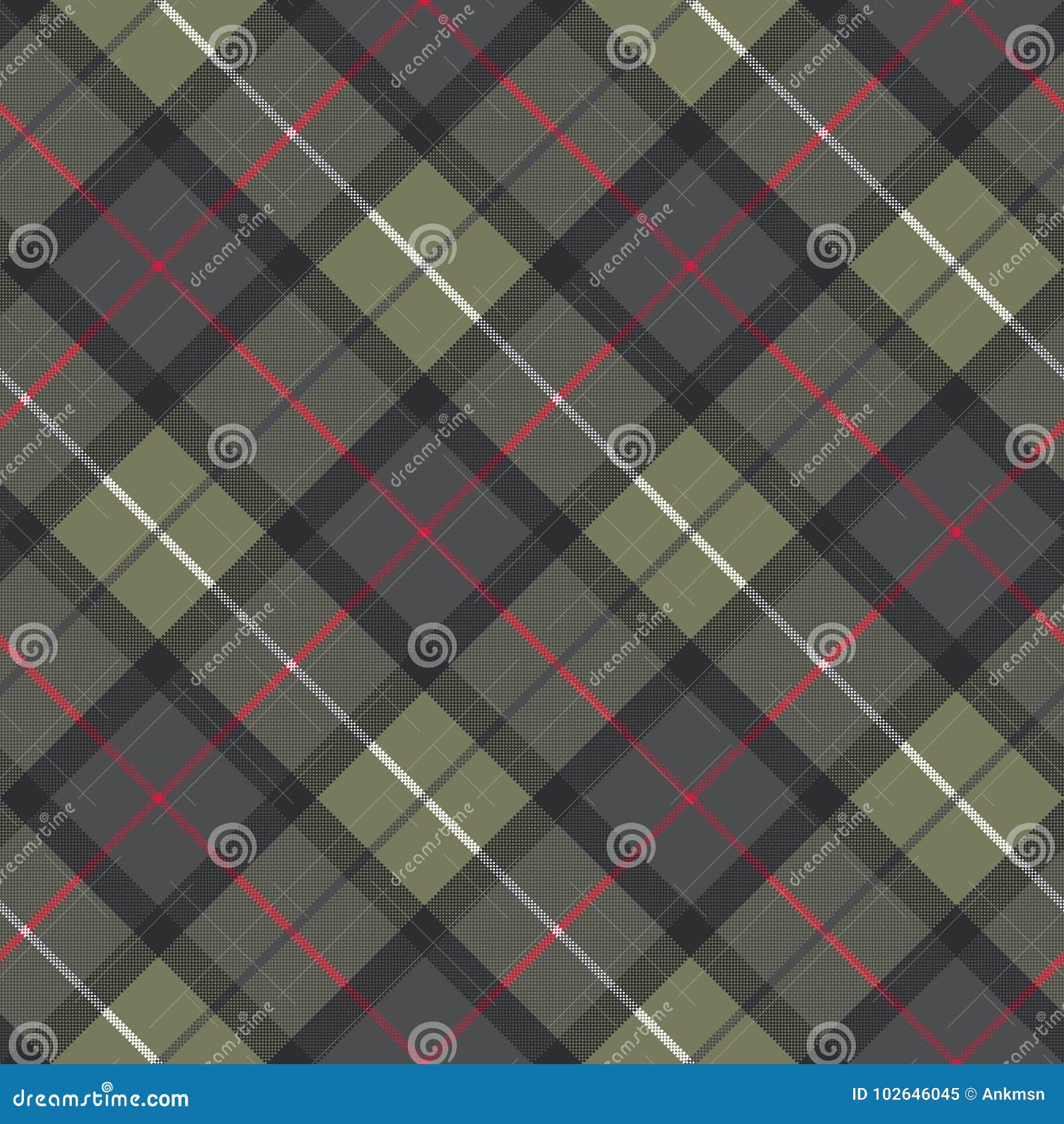 Classic Tartan Check Plaid Seamless Pattern Stock Vector - Illustration ...