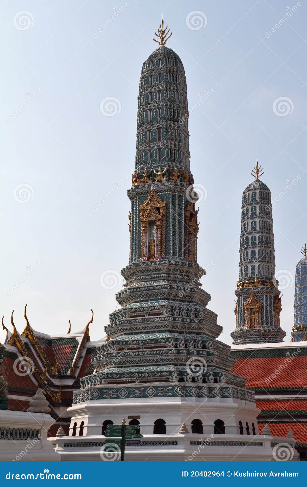 Classic temple - chedi stock photo. Image of thailand - 20402964