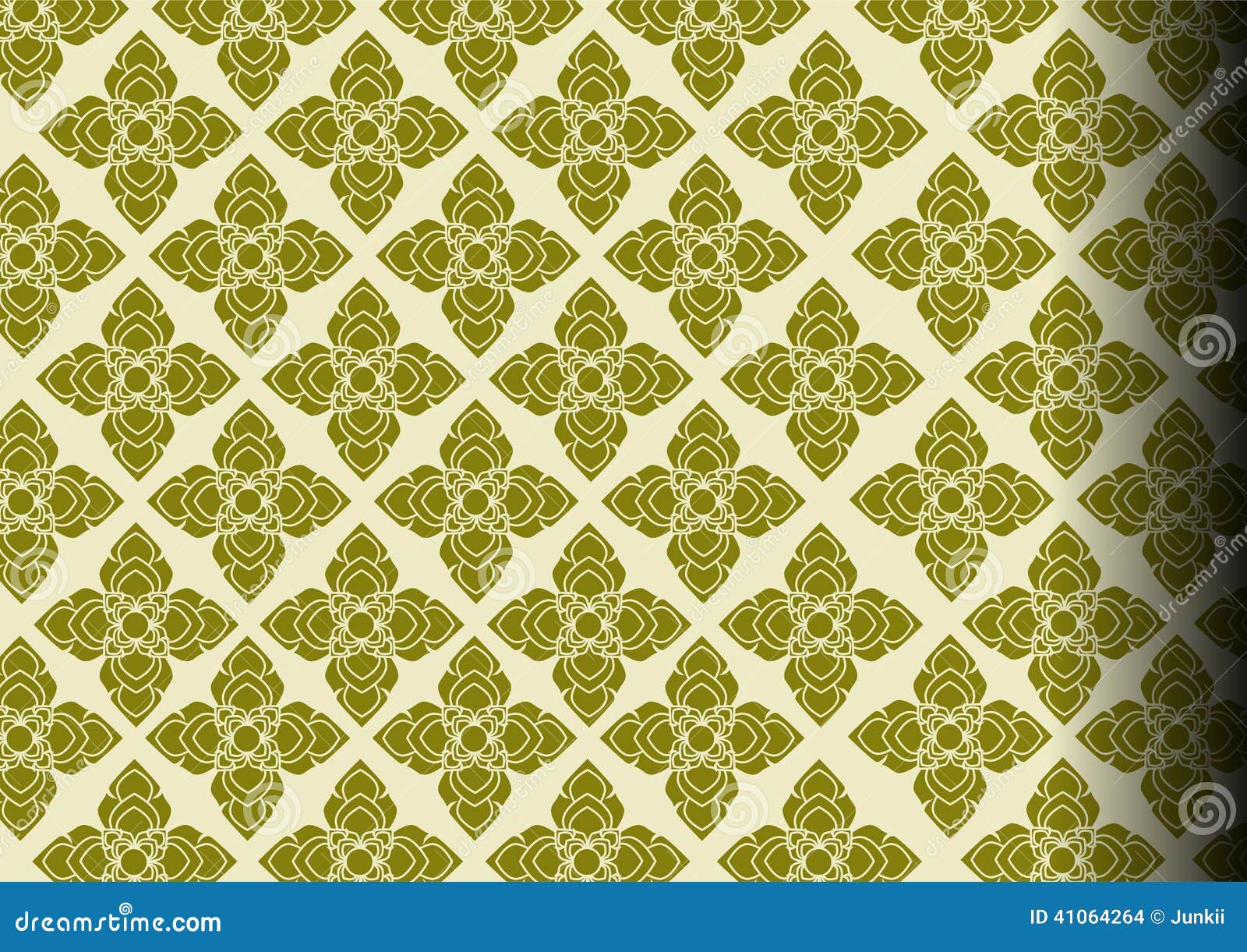 Classic Thai Style Seamless Pattern Stock Vector - Illustration of ...