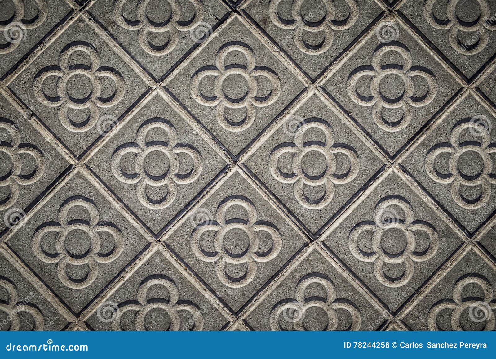 Classic Tile Sidewalks of the City of Barcelona Stock Photo - Image of ...