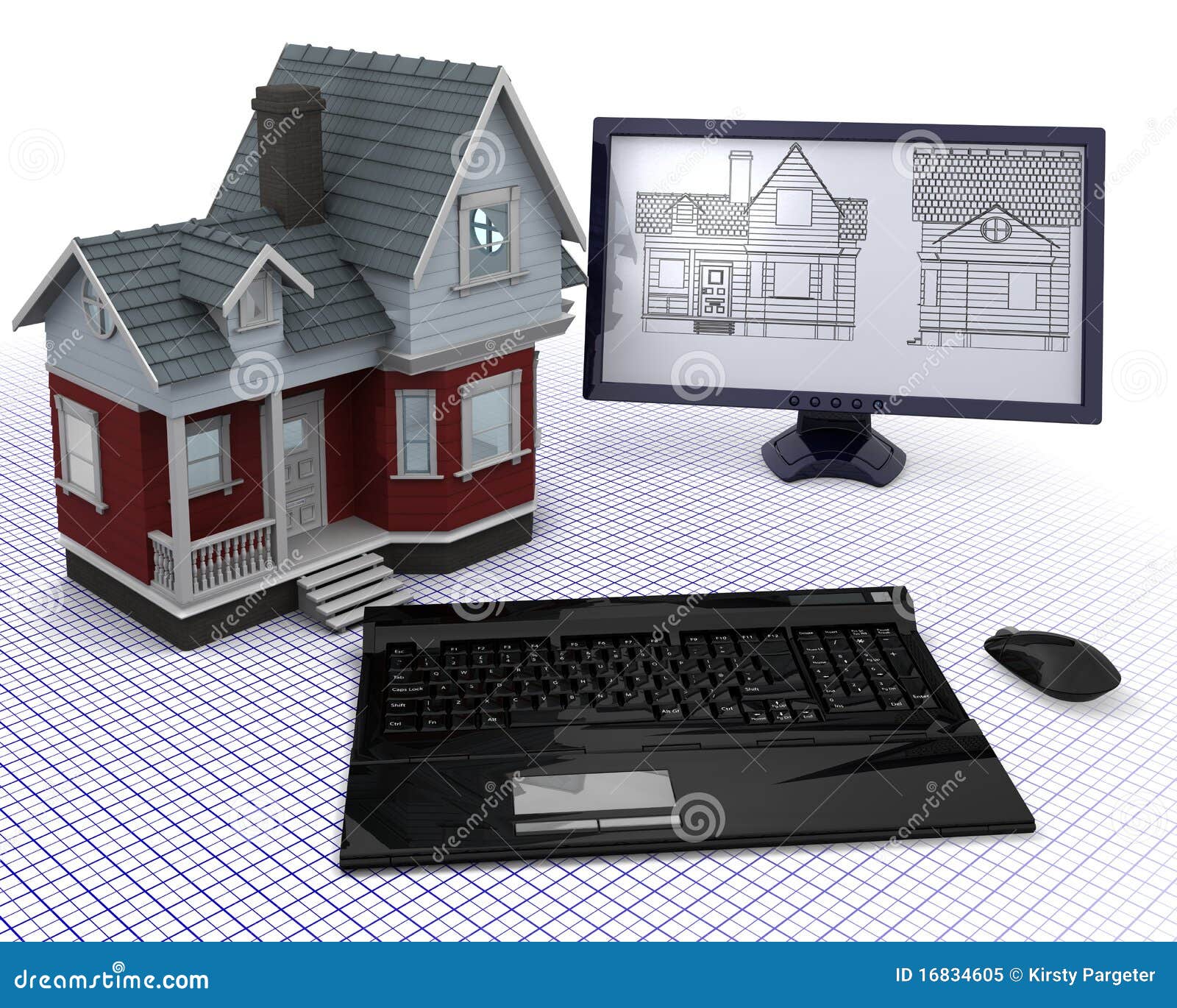 Computer House Plans Stock Illustrations – 326 Computer House Plans ...