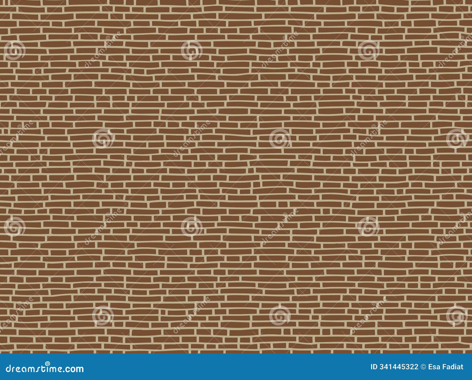 Classic and Timeless Brown Bricks with Lighter Mortar Lines Stock ...