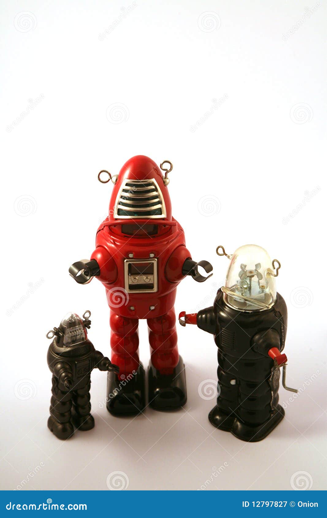 Old Classic Tin Toy Robots Stock Image | CartoonDealer.com #105688867