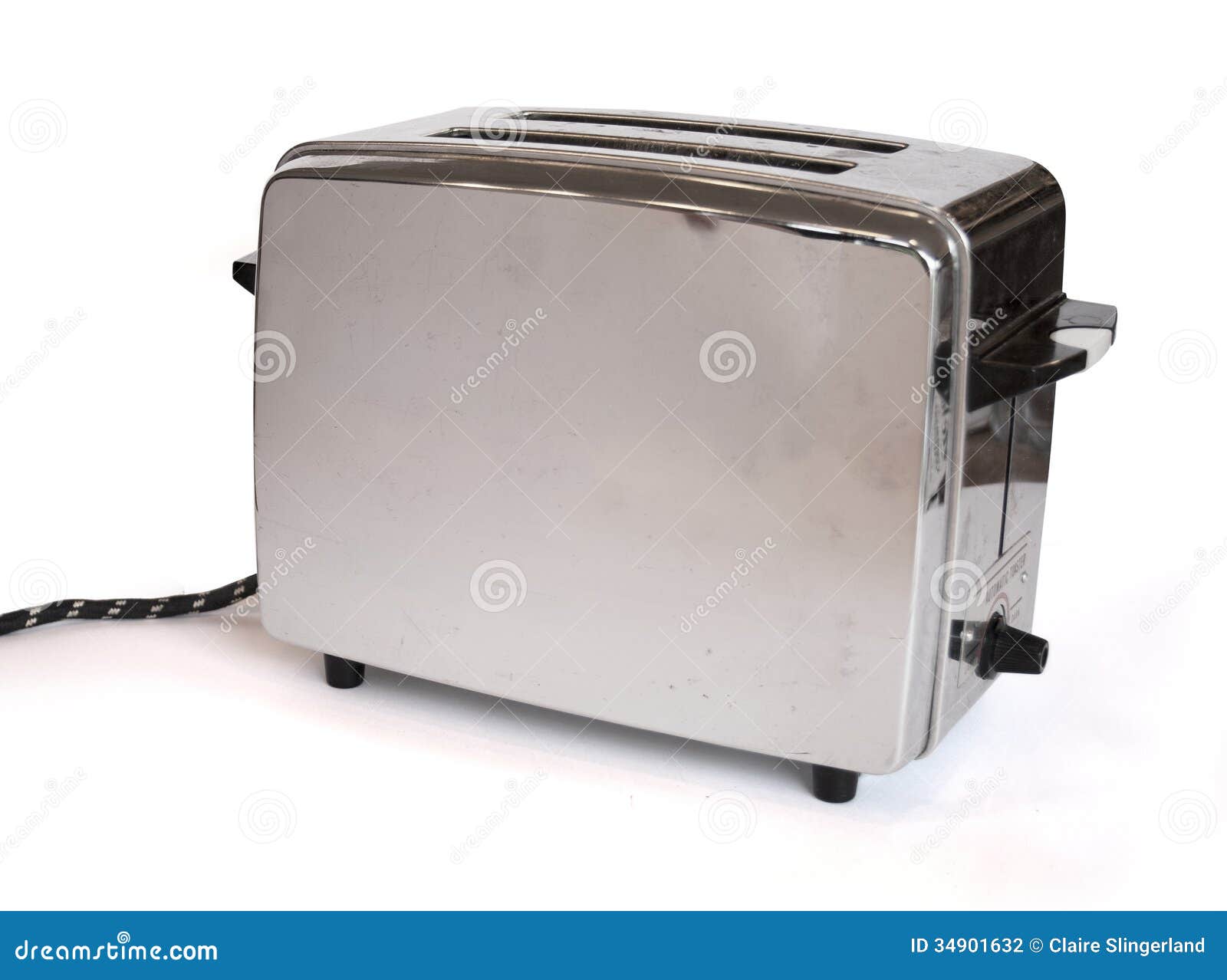 Classic toaster stock photo. Image of clean, silver, bake - 34901632