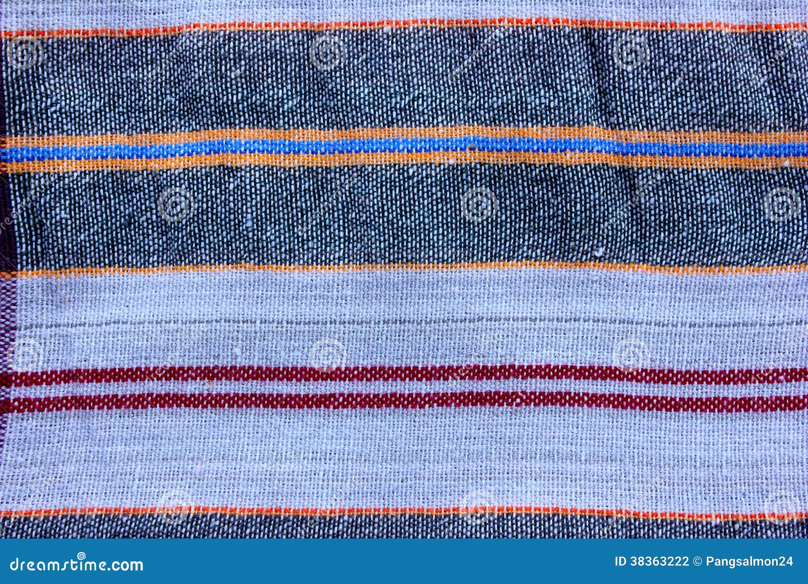 Classic Traditional Macro Pattern on Thai Sarong Stock Photo - Image of ...