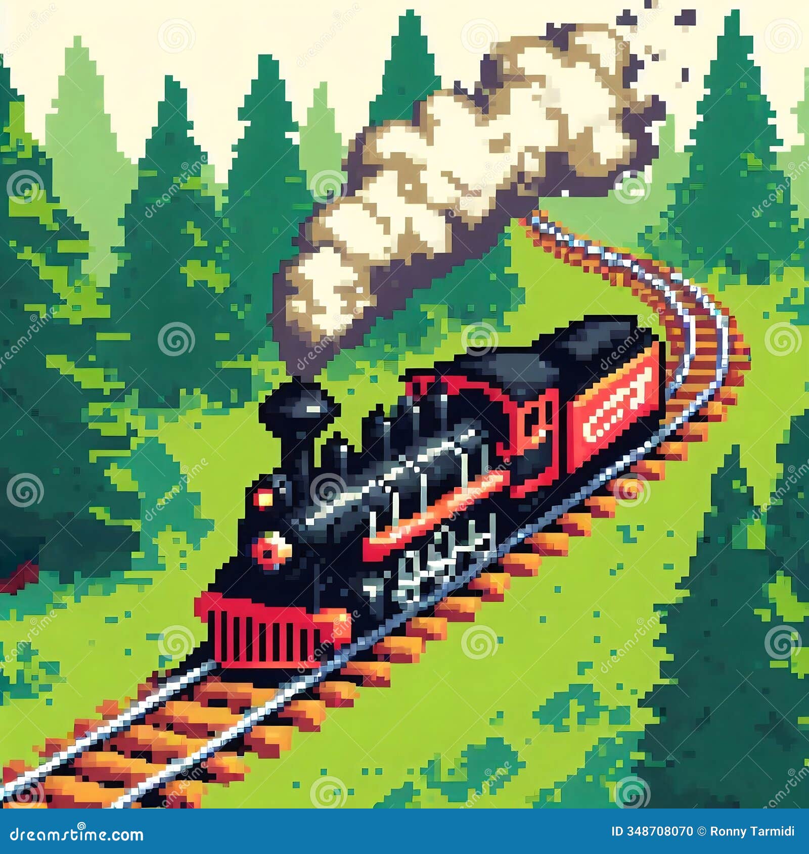 Classic Train Station, With Vintage Carriages And Steam Engine On ...