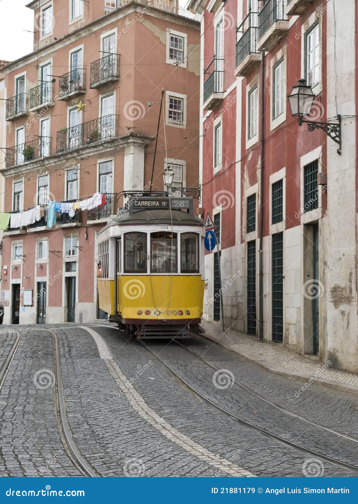 Classic tram. stock image. Image of restored, rail, tram - 21881179