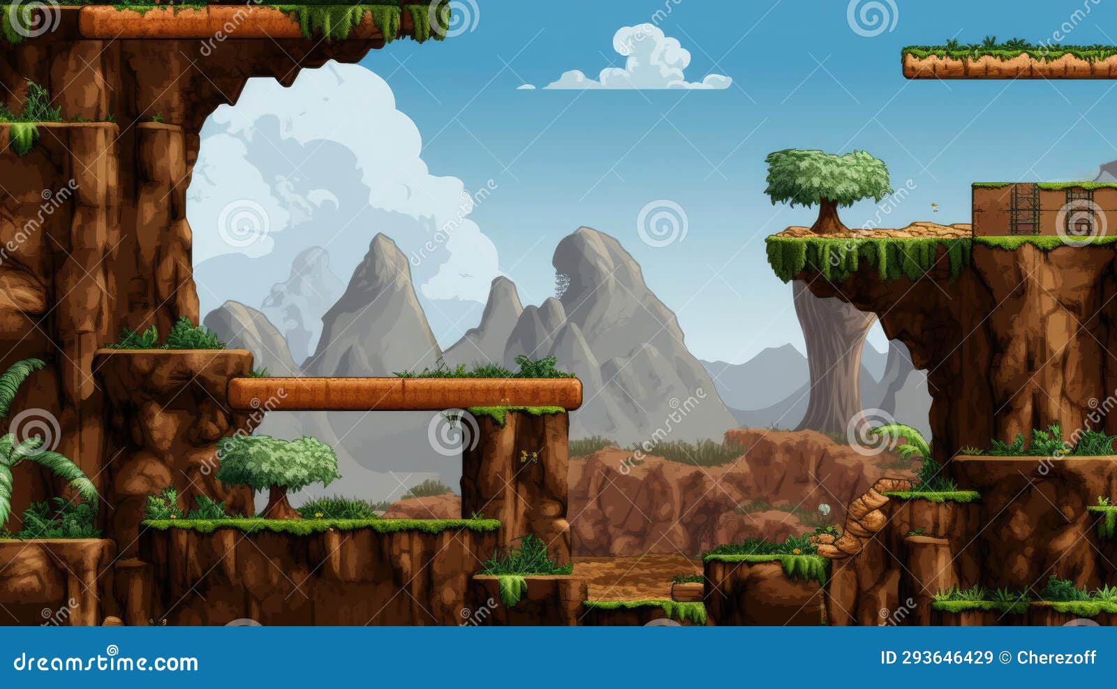 Classic Video Game Location Stock Image - Image of computer, color ...