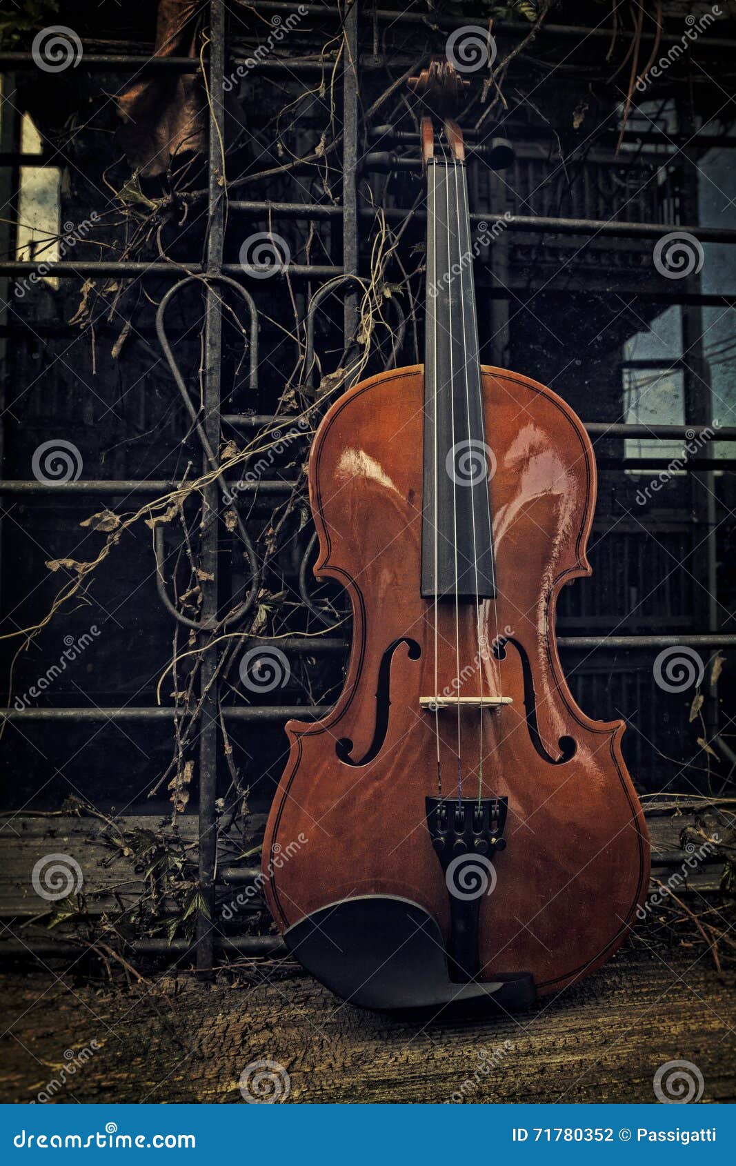Classic Violin - Violin on Window Shelf Stock Photo - Image of audio ...
