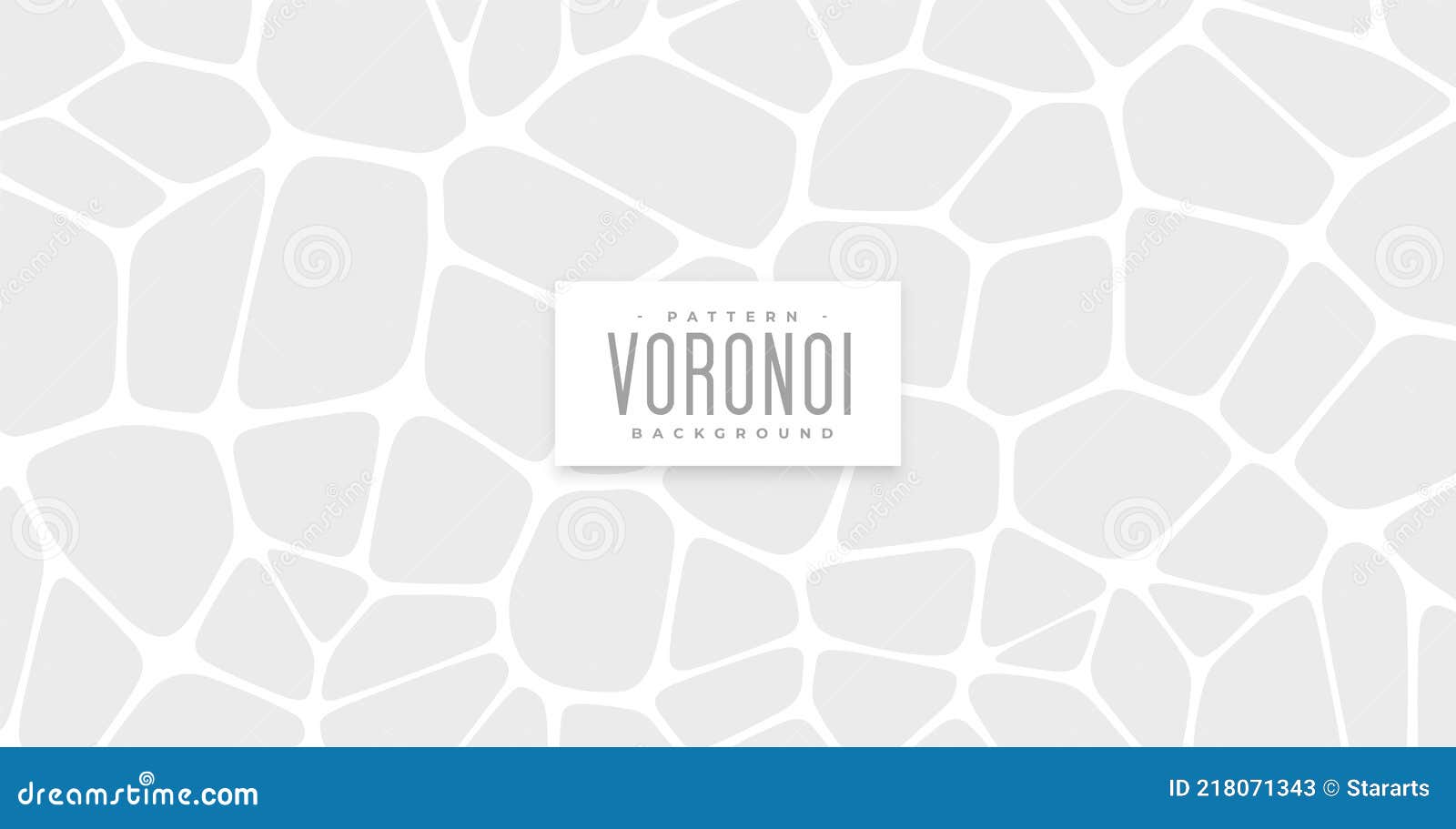 Classic Voronoi Pattern Abstract Background Stock Vector - Illustration ...